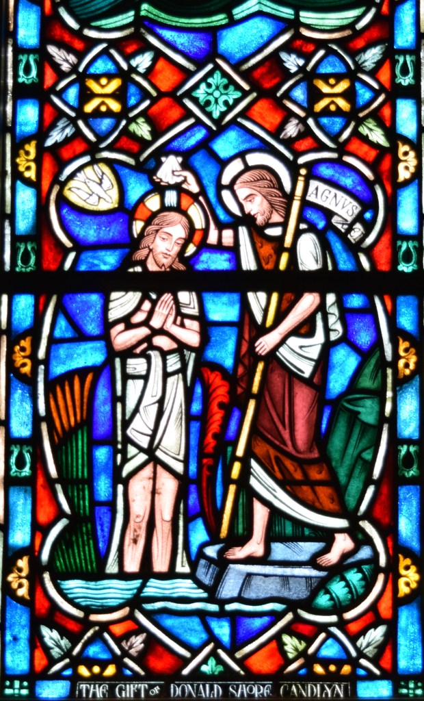 The Windows of St. Paul’s: The Baptism of our Lord | Grain, Once Scattered